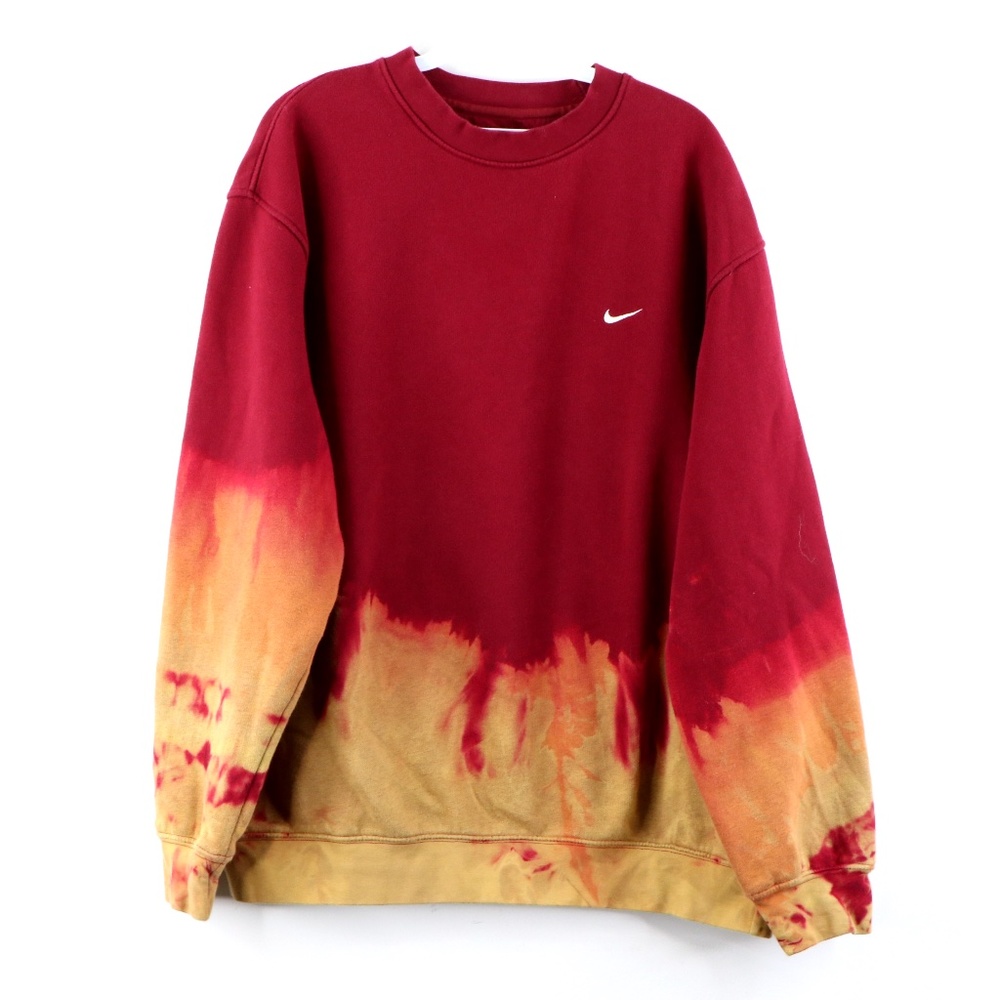 Vintage Nike Travis Scott Fire Flames Sweatshirt - Gem